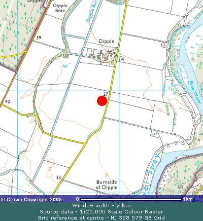 Site location - Dipple